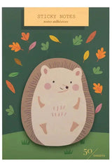 Hedgehog Die Cut Single Sticky Notes