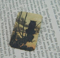 Arthur Rackham Black Cat Pin